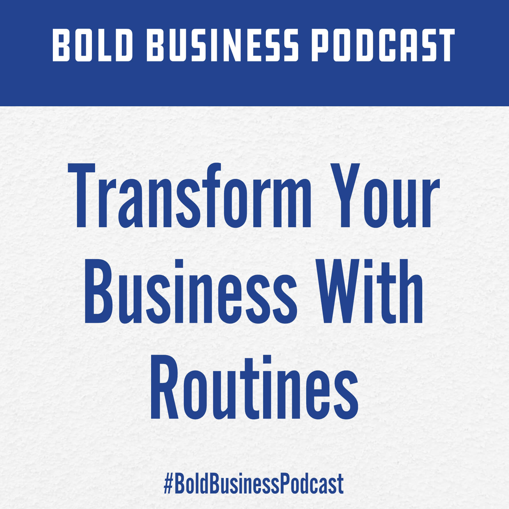 Transform Your Business With Routines - Red Direction